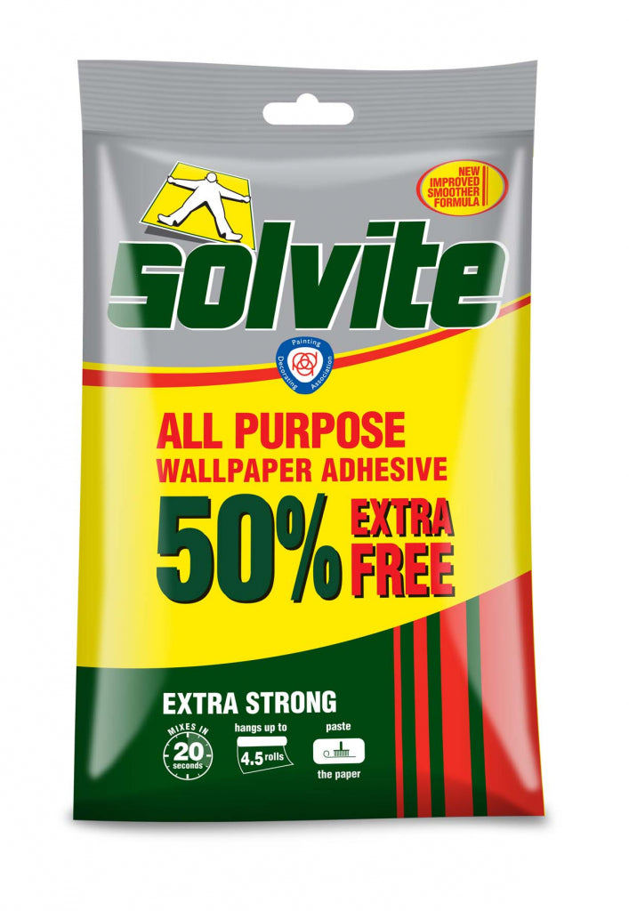 Solvite - All Purpose Wallpaper Adhesive - 68g & 138g