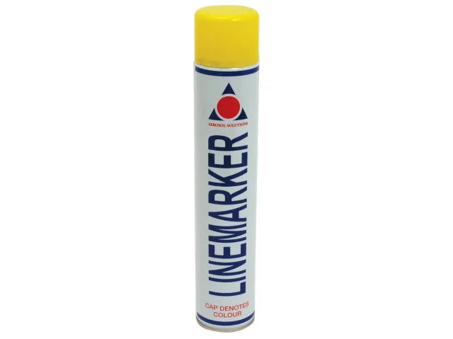 Line Marking Spray Paint Yellow 750ml (Cracked Lids)